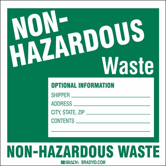 EPA and DOT Hazardous Waste Labeling Requirements | OSHA and EHS ...